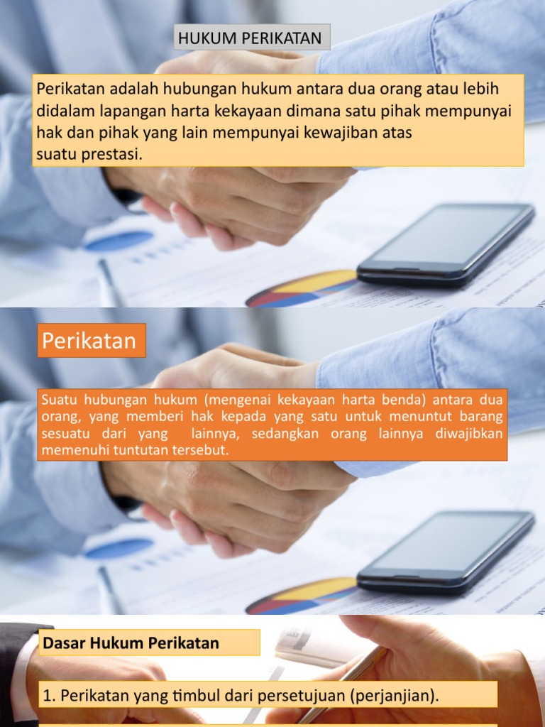 Hukum Perikatan dan Jenisnya | PDF