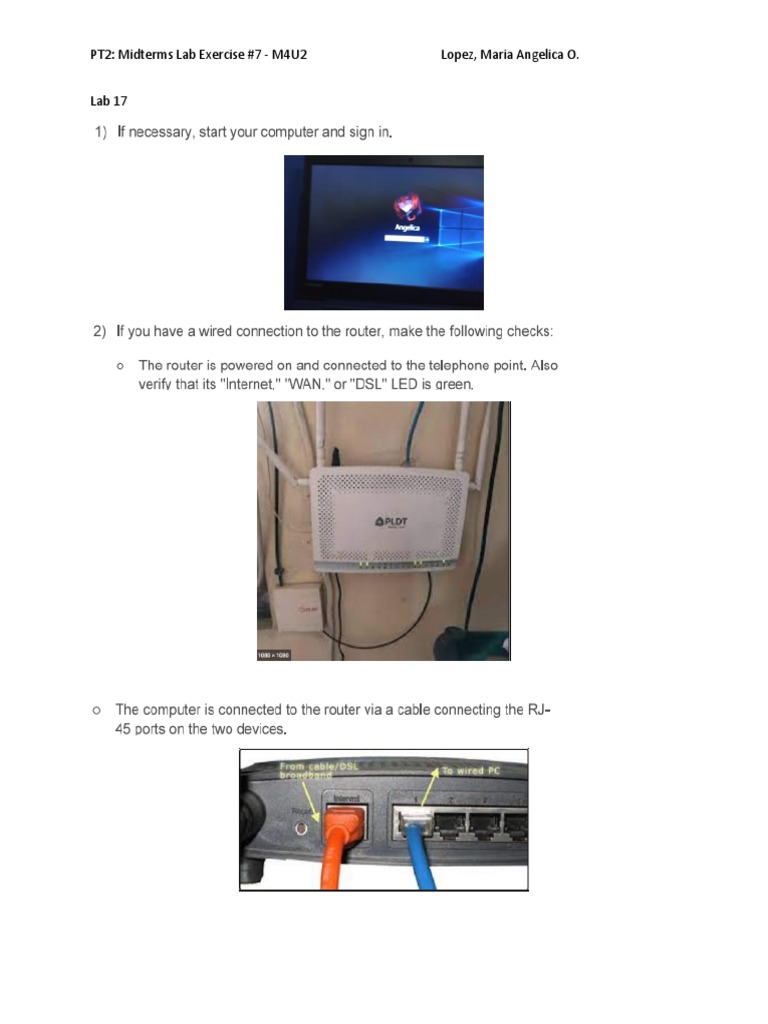 Midterms Lab Exercise #7 Overview | PDF | Science & Mathematics