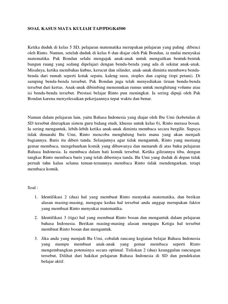 21 - Irina Meinawati - TT1 - Tap-Pdgk4500 | PDF