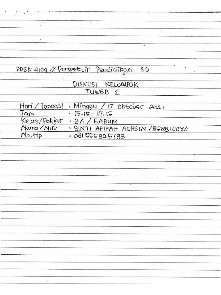 Peta Konsep Modul 1 & 2 | PDF