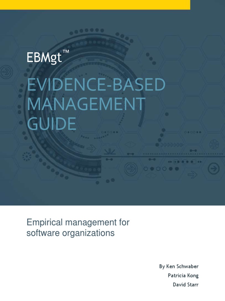 Ebmgt: Evidence-Based Management Guide | PDF | Scrum (Software ...