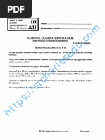 Free National Common Entrance Examination Past Questions and Answers ...