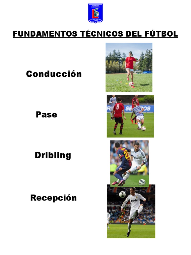 Fundamentos Técnicos Del Fútbol | PDF
