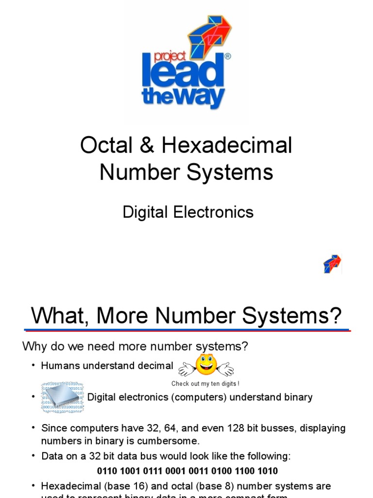 Octal & Hexadecimal Number Systems: Digital Electronics | PDF | Mathematics | Arithmetic
