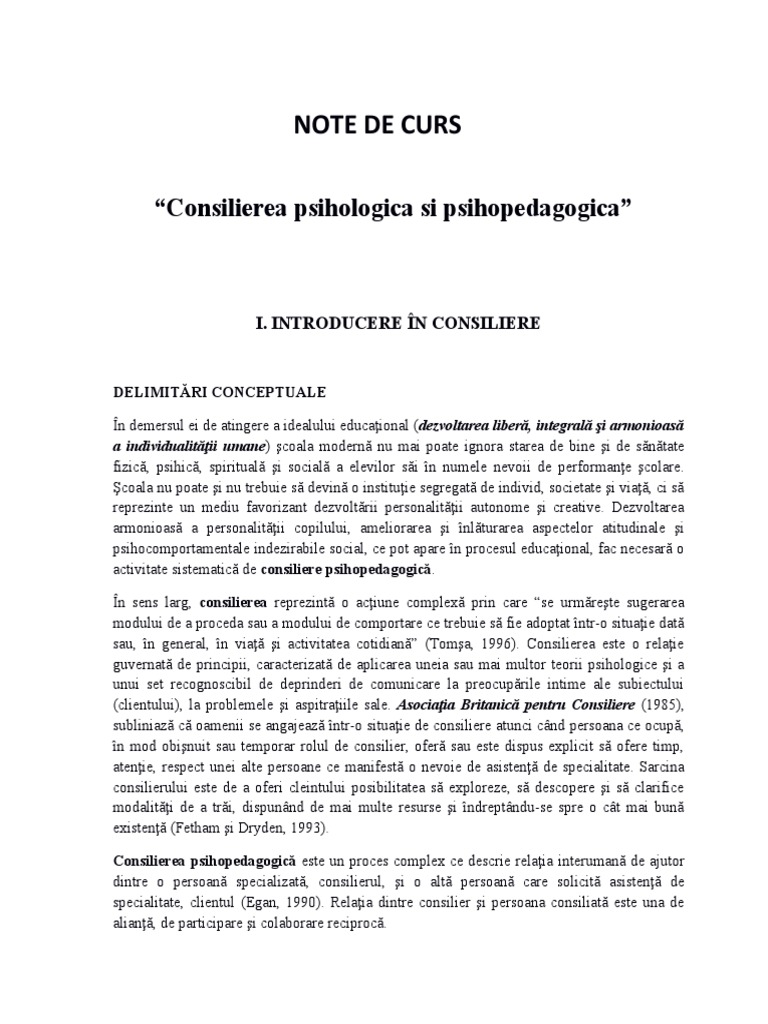 Note de Curs CP | PDF