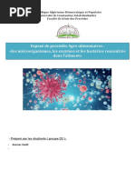 Exposé Sur Les Microorganismes | PDF | Yaourt | Micro-organisme