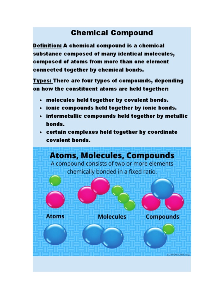 Chemical Compound | PDF | Hydrochloric Acid | Acid