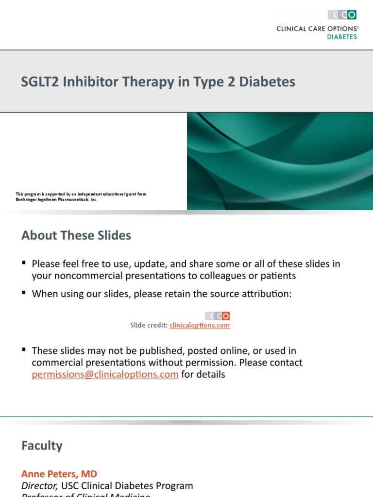 SGLT2 Inhibitor Therapy in Type 2 Diabetes | PDF | Chronic Kidney ...