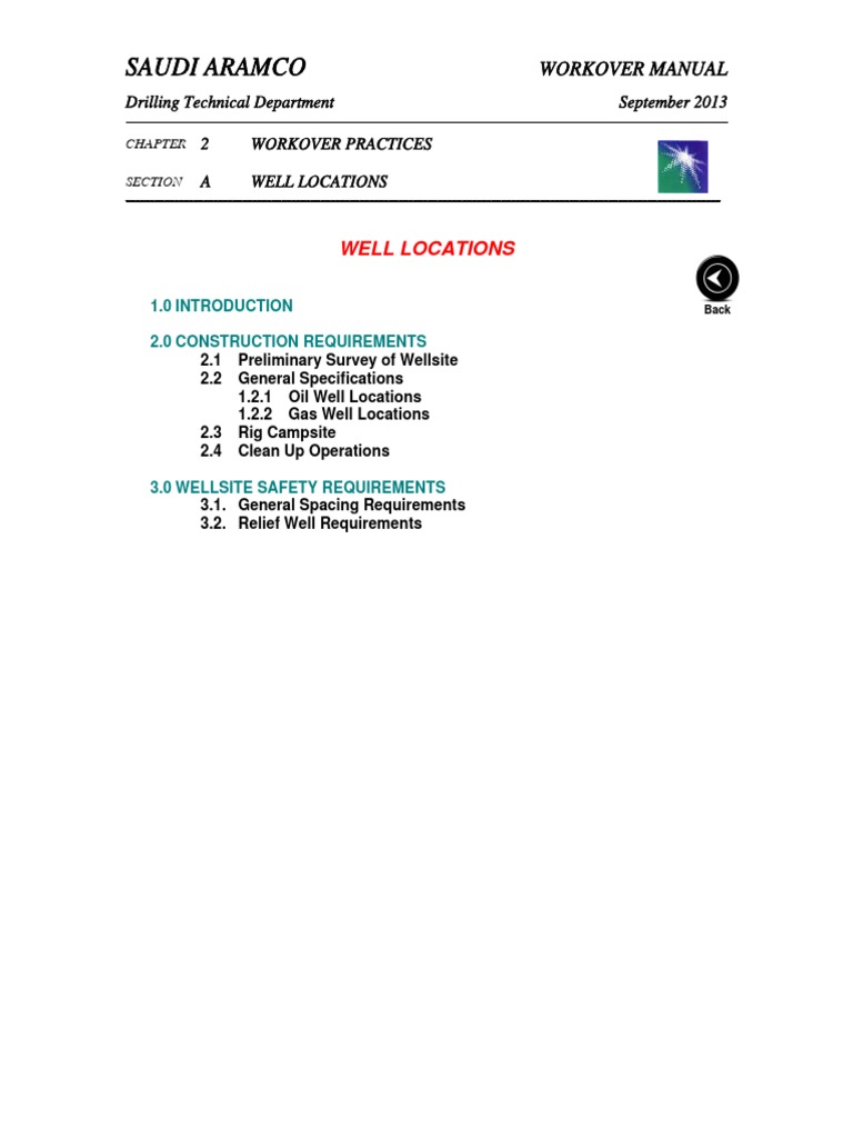 Saudi Aramco: Well Locations | PDF | Oil Well | Chemical Process ...