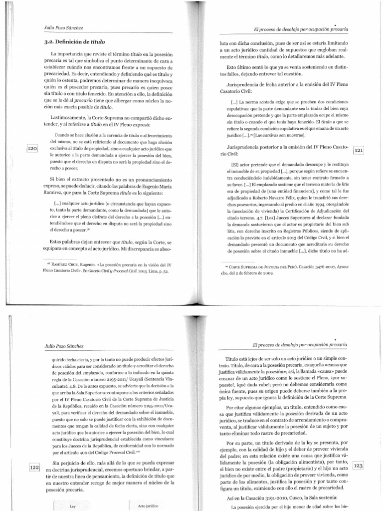 Titulo Posesorio, Julio Pozo 5 | PDF