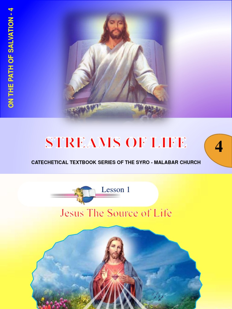 Class4-Lesson1-Jesus The Source of Life | PDF | Jesus | Religious ...
