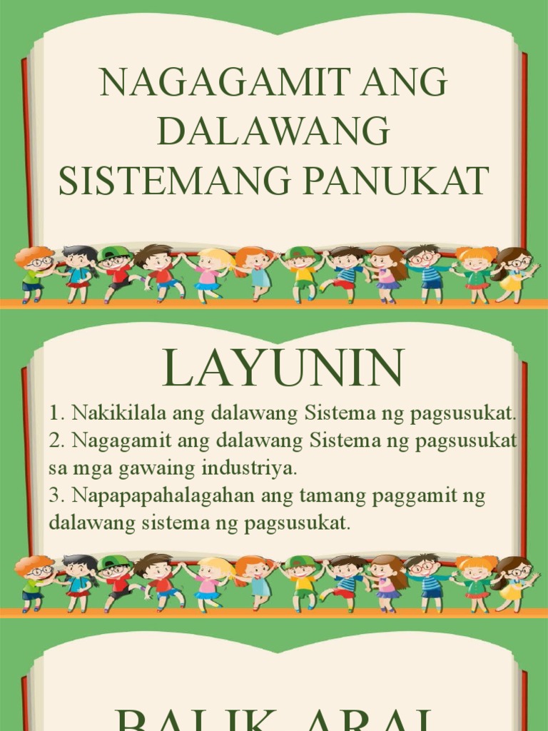 Nagagamit Ang Dalawang Sistemang Panukat | PDF