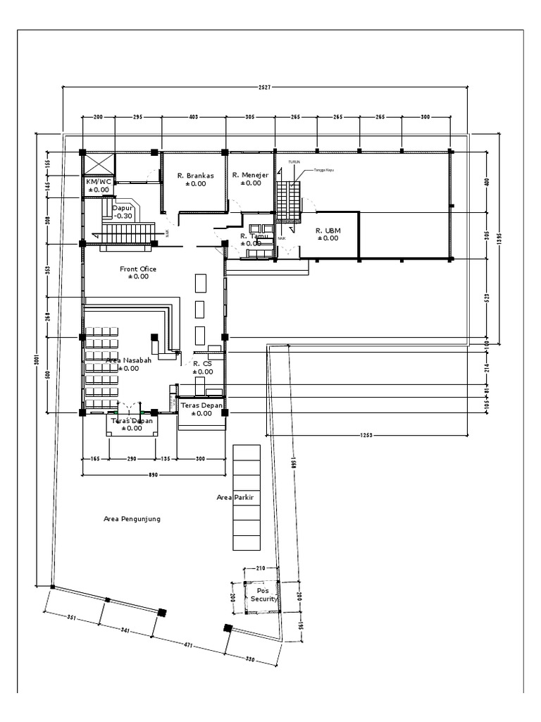 Bank Layout Plan | PDF