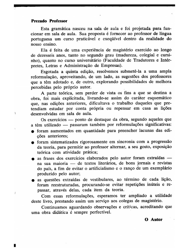 Gramatica em 44 Lições Fracisco Platão Savioli | PDF