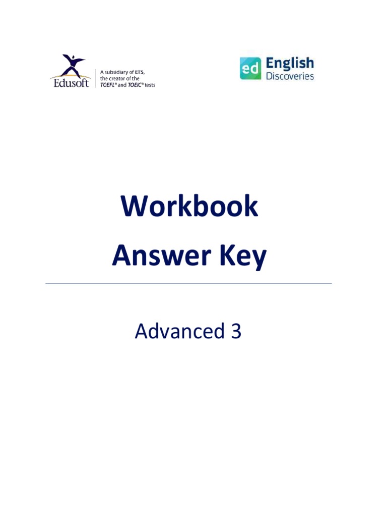 Advanced 3 - Workbook Answer Keys - 8 Units - Final | PDF | Anger ...