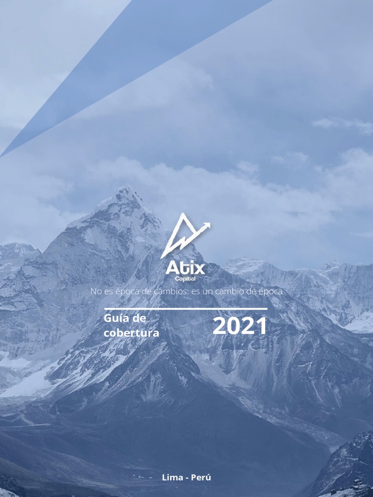 Atix - Guia Cobertura 2021 | PDF | Perú | America latina