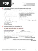 Evolve 5 1-6 Unit Quiz | PDF | Bali | Natural Environment