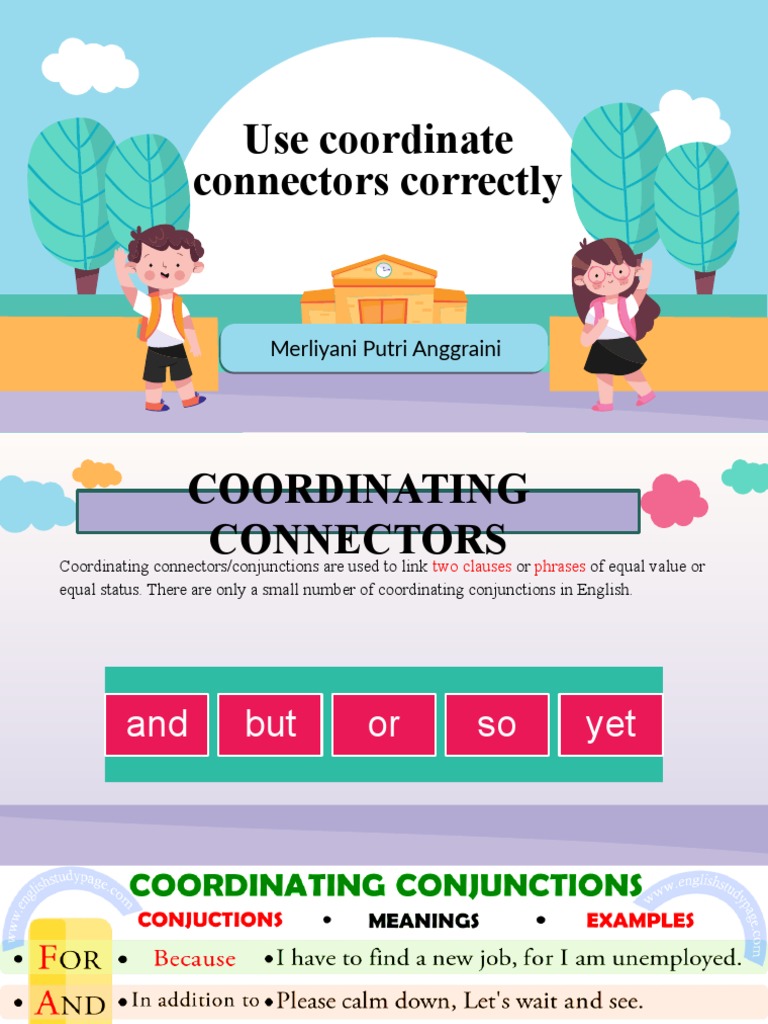 Use Coordinate Connectors Correctly | PDF