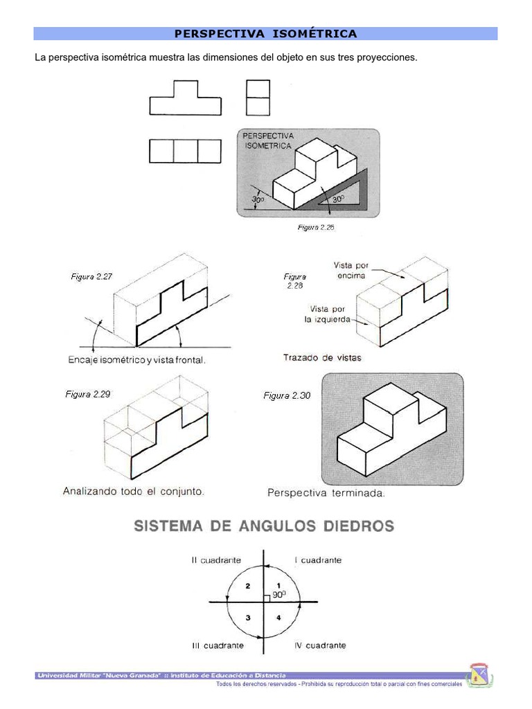 Perspectiva Isometrica | PDF