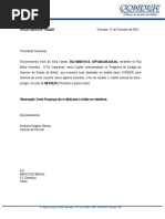 Oficio Embasa | PDF