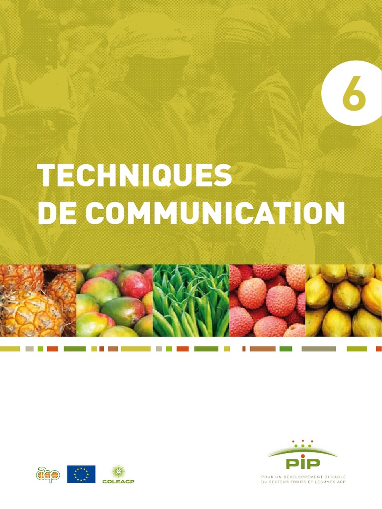 Coleacp 6 - Techniques de Communication | PDF
