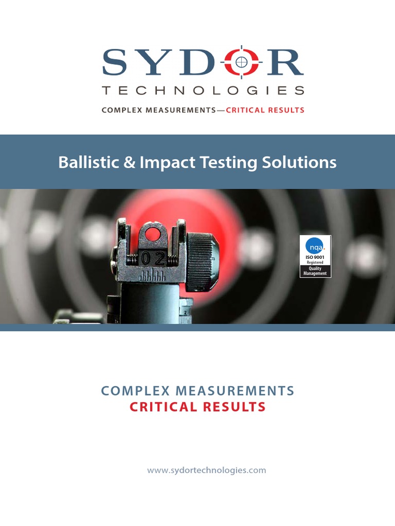 Custom Ballistic Testing Solutions | PDF | Ballistics | Military Technology