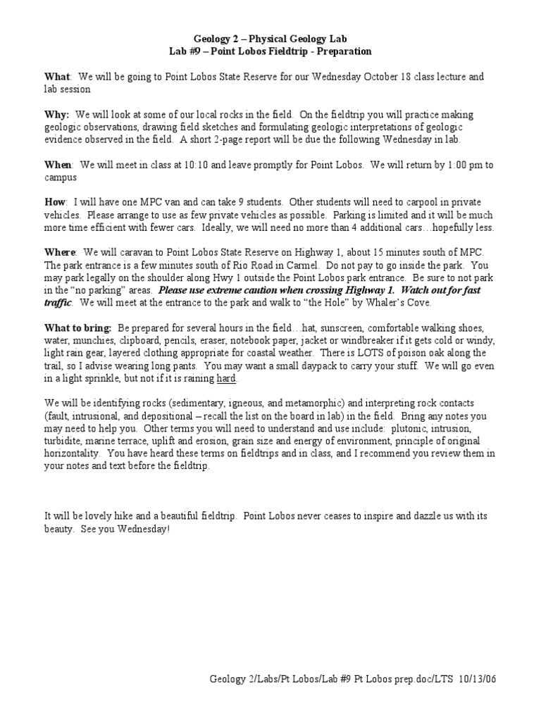 Taking Field Notes | PDF | Rock (Geology) | Geology