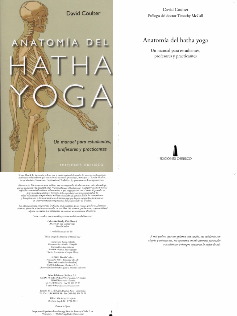 Anatomia Del Hatha Yoga Coulter | PDF | Codo | Músculo Anatomia Del Hatha Yoga Coulter | PDF | Codo | Músculo