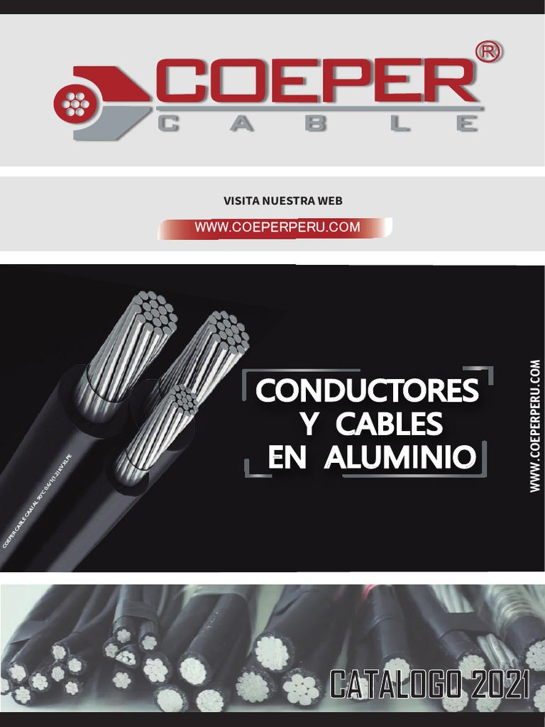 Catalogo Caai - Coeper Cable | Descargar gratis PDF | Aluminio | Ingenieria Eléctrica