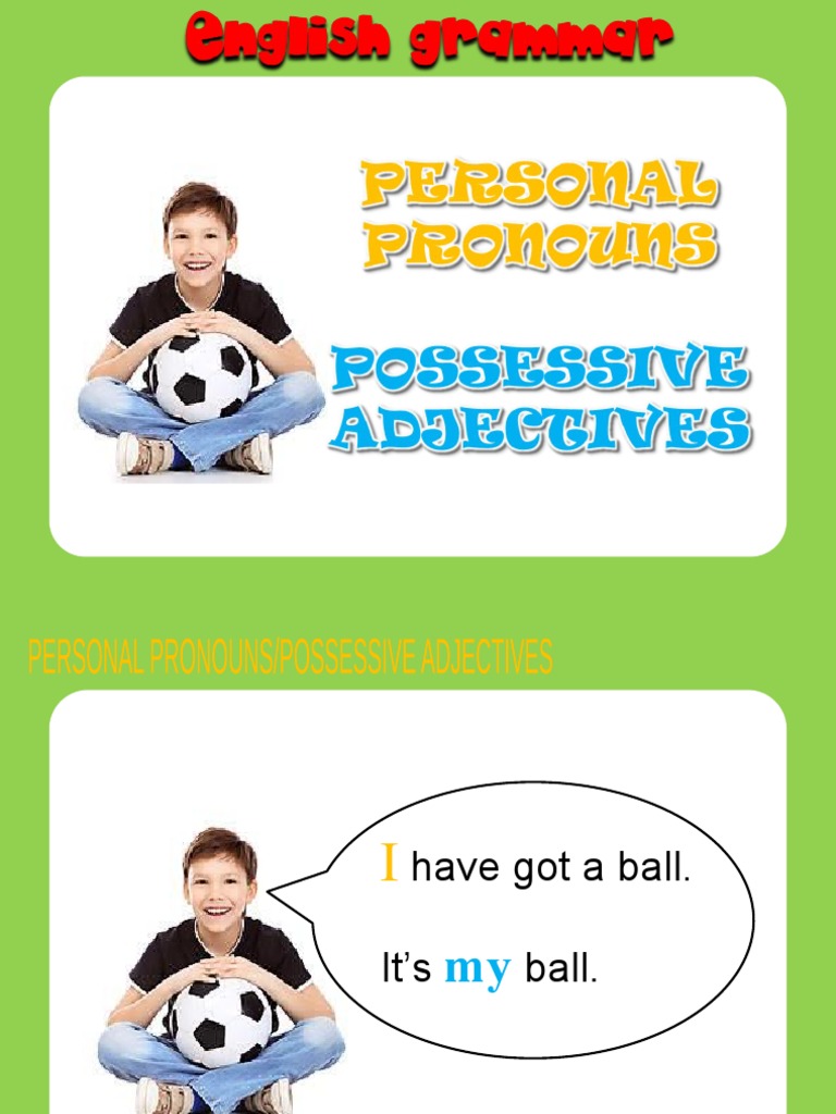 Possessive Pronouns Practice | PDF | Syntax | Linguistic Morphology