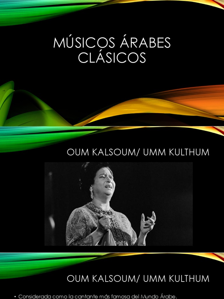 Los 4 Grandes de La Musica Arabe | PDF