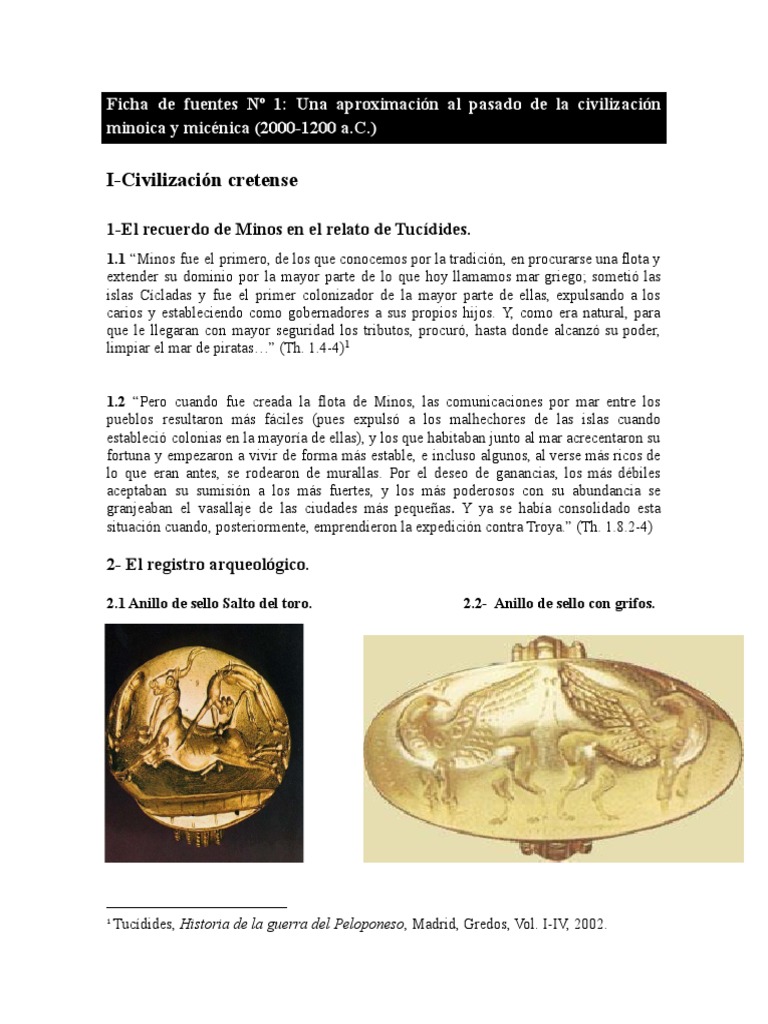 Una introducción a las civilizaciones minoica y micénica a través de ...