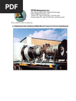 7FA Gas Turbine GT DataSheets | PDF | Turbine | Gas Turbine