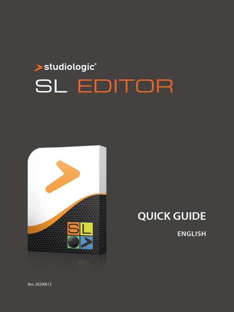 SL Editor Quick Guide EN | PDF | Computer File | Cursor (User Interface)