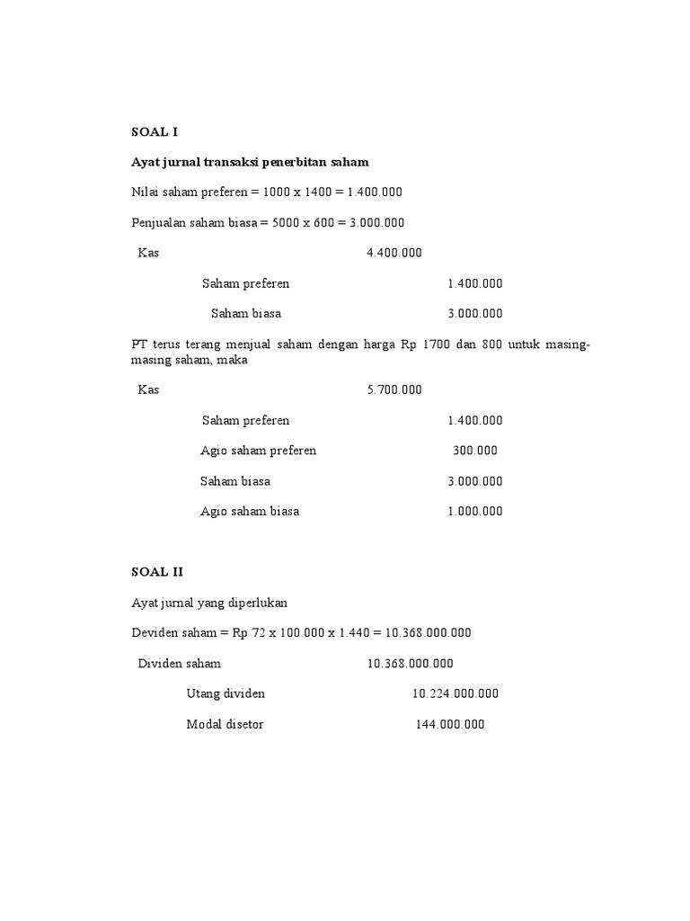 Pengantar Akuntansi II | PDF | Pengelolaan Keuangan & Uang