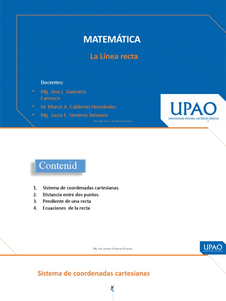 La Línea Recta | PDF | Línea (geometría) | Pendiente