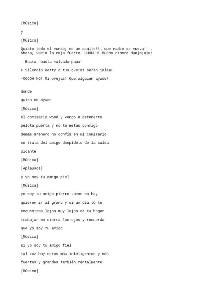 (Spanish (Auto-Generated) ) Toy Story - #1 Ð La Historia de Un Juguete ...