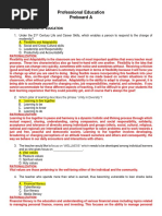 LET Answer Sheet V1.0 | PDF | Test (Assessment) | Computing