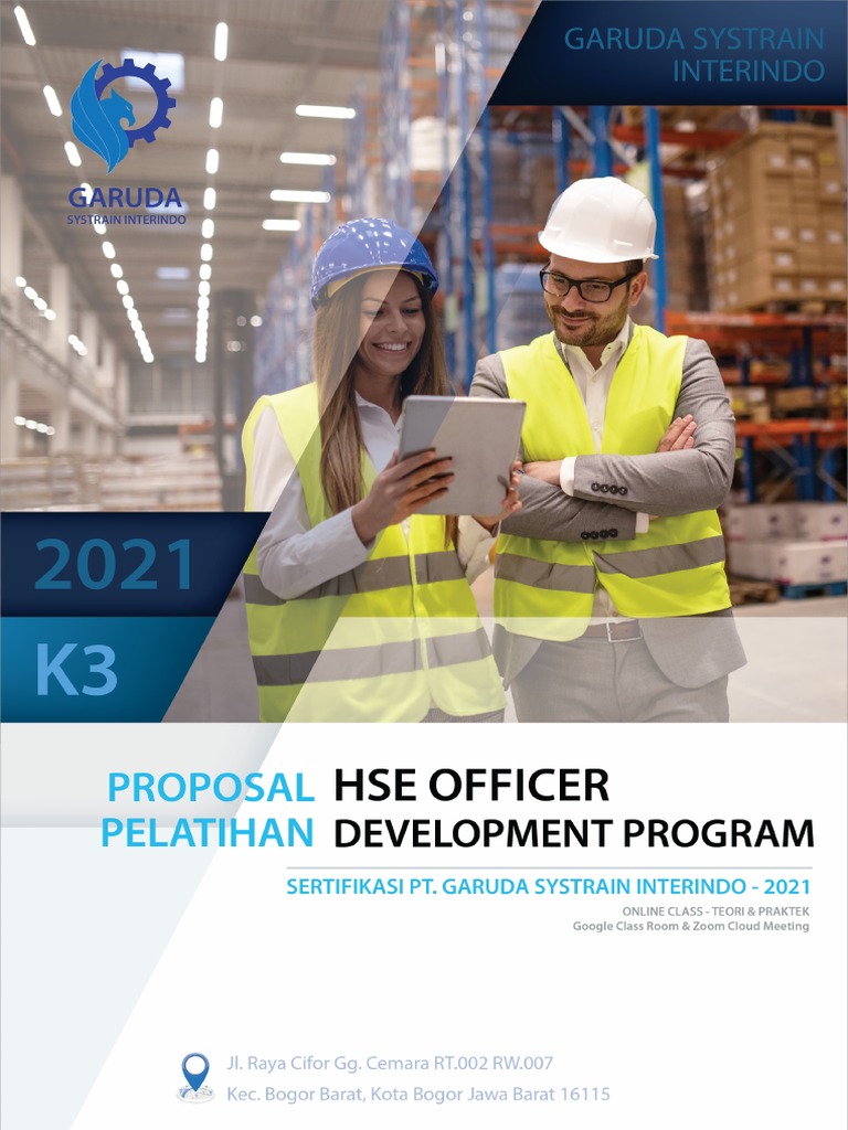 Proposal Pelatihan HSE Officer Development Program - Competency ...