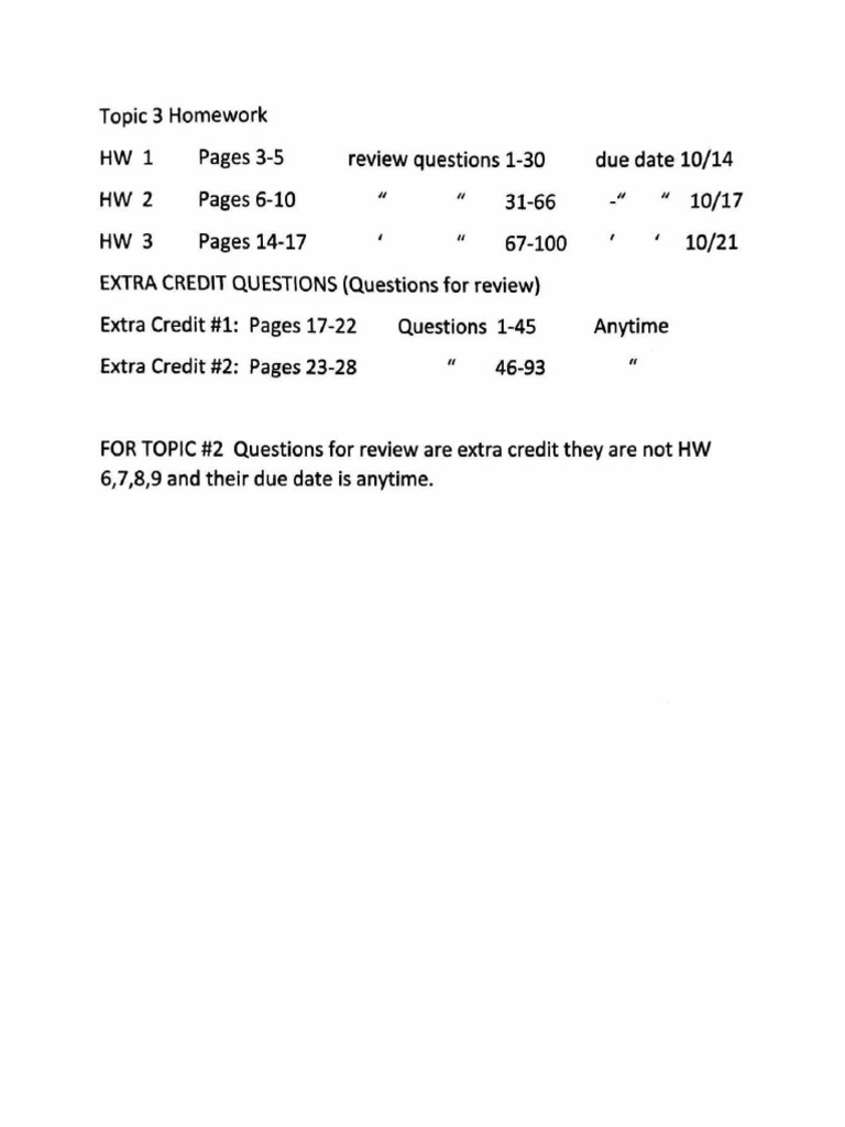 Topic #3 With HW Schedule | PDF