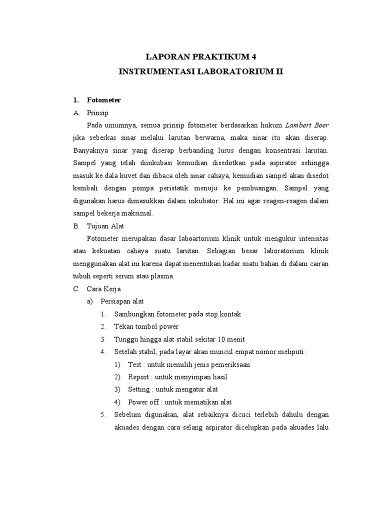 Laporan Praktikum 4 Fix | PDF