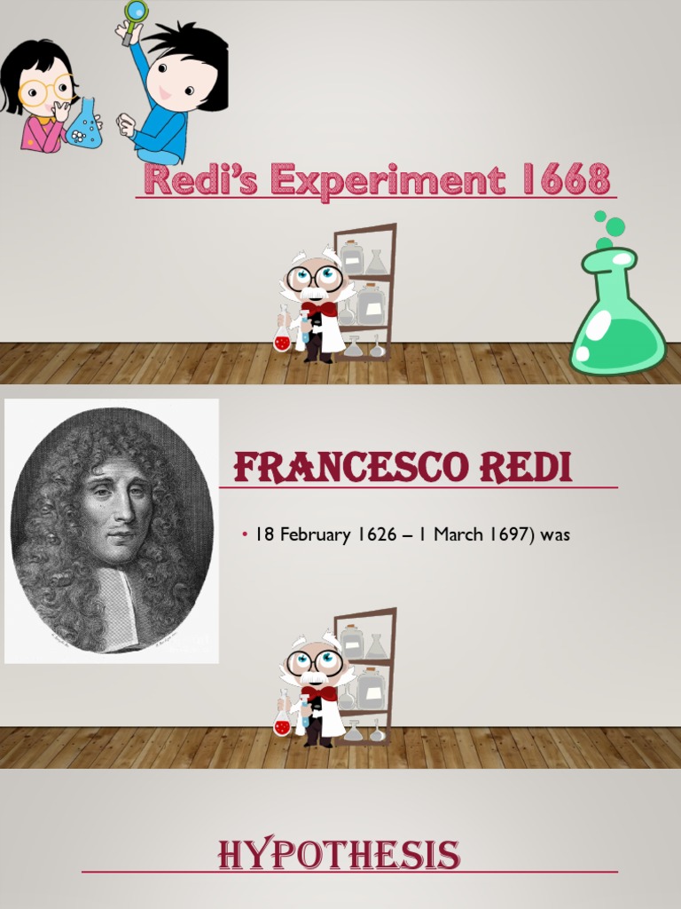 Francesco Redi's Experiment | PDF