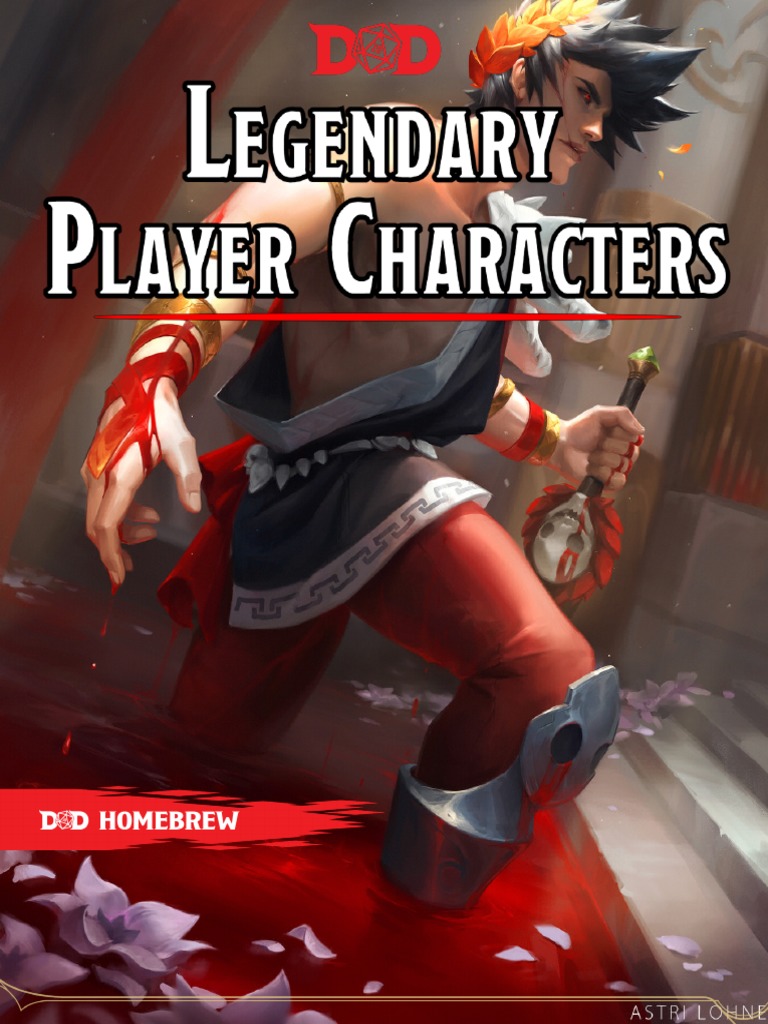 Legendary Player Characters: A Guide to Solo D&D Games | PDF | Wizards ...