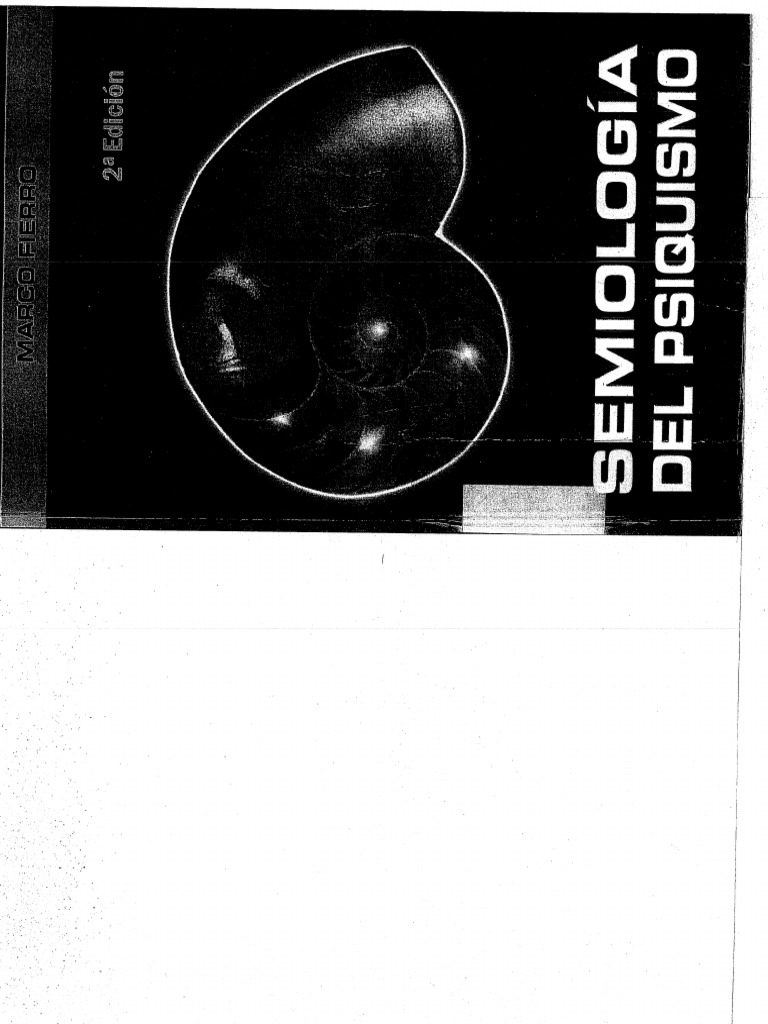 Semiologia Del Psiquismo 2 Edicion | PDF