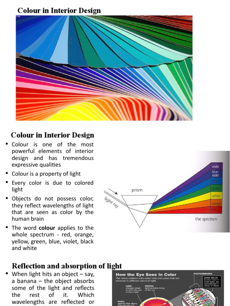 Understanding Color in Interior Design | PDF | Color | Hue
