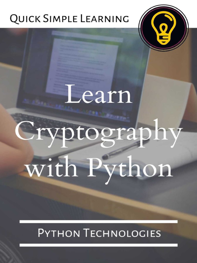 Learn Cryptography With Python Python Technologies Pdf Cryptography Encryption