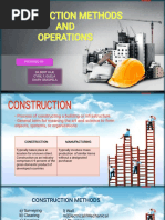 Construction Methods and Operations | PDF | Concrete | Architecture