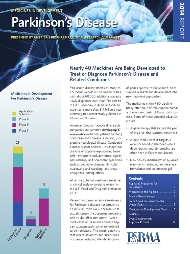 2014 Parkinsons Report4 | PDF | Parkinson's Disease | Phases Of ...