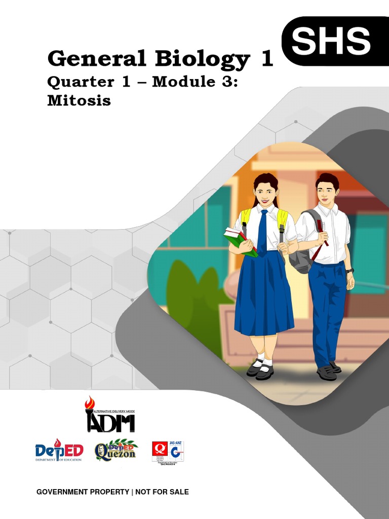 General Biology 1: Quarter 1 - Module 3: Mitosis | PDF | Mitosis ...