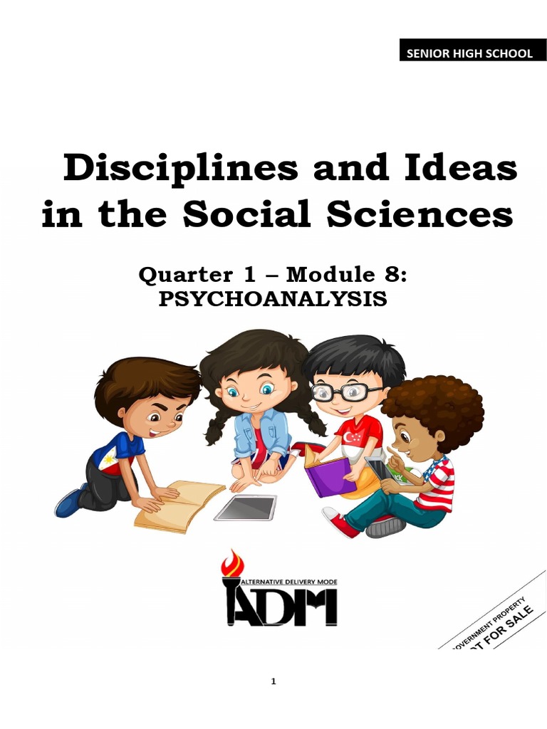 Diss Quarter 1 Module 8 | PDF | Id | Psychoanalysis